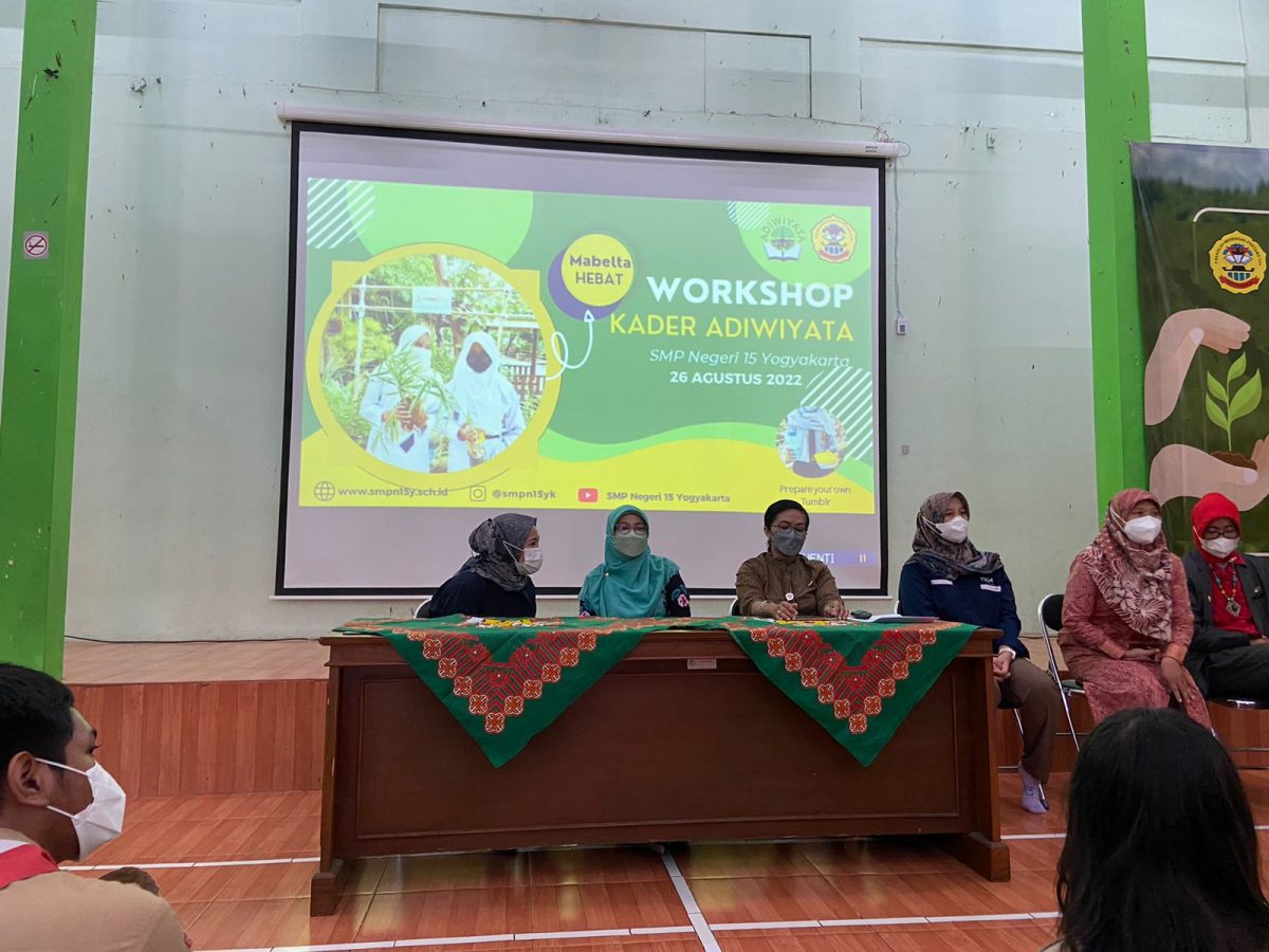 WORKSHOP KADER ADIWIYATA SMP NEGERI 15 YOGYAKARTA TAHUN 2022 (MENUJU SEKOLAH ADIWIYATA TINGKAT ...