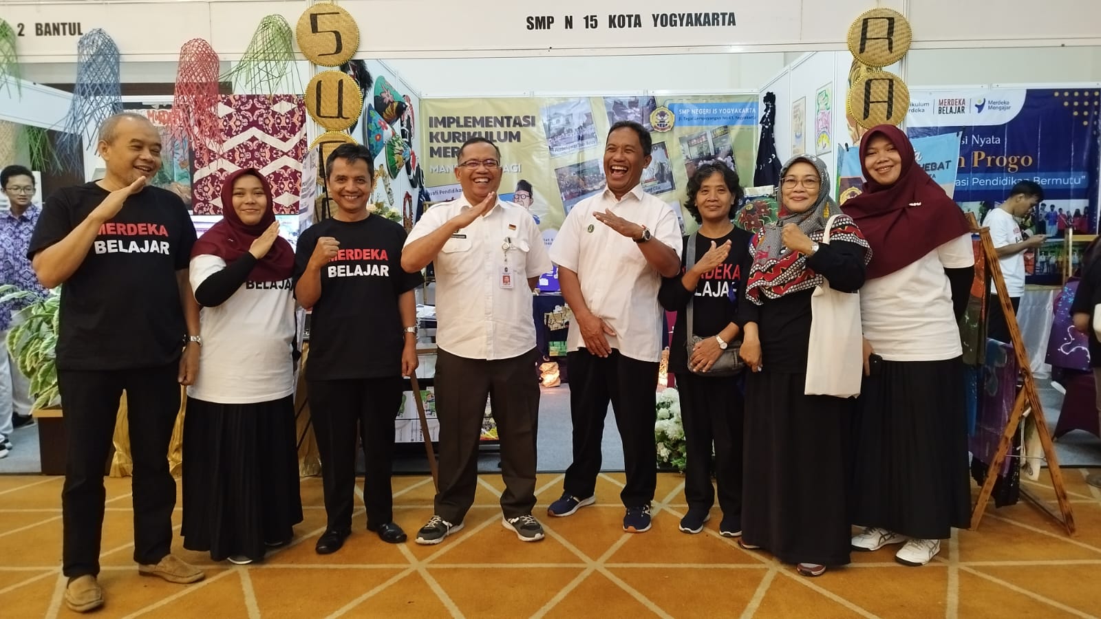 PAMERAN DALAM RANGKA EVALUASI IMPLEMENTASI KEBIJAKAN MERDEKA BELAJAR 2023 – SMP Negeri 15 Yogyakarta